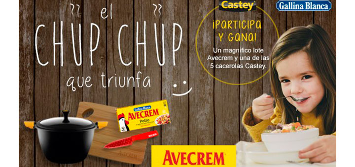 Consigue un recetario y lotes de Avecrem - Muestras Gratis