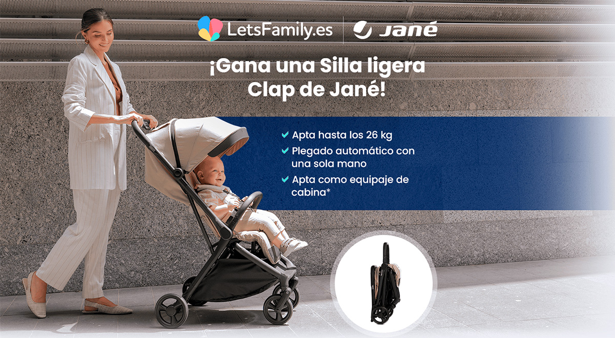 Gana una silla ligera Clap de Jané con Lets Family - Muestras
